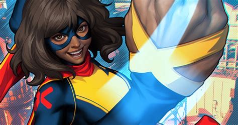 Oficial Ms Marvel Vira Mutante Nos Quadrinhos Universo X Men
