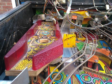 Williams Indiana Jones Wpc Pinball Restoration Ukvac Uks Video