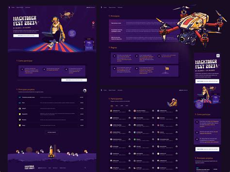 Hacktoberfest Website By Rafael Maciel On Dribbble