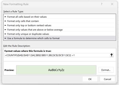 How To Highlight Duplicate Rows In Excel With Example