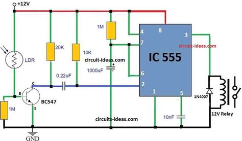 Laser Alarm Circuit For Security Circuit Ideas For You