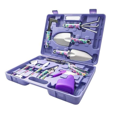 10 Piece Garden Tool Set Garden Tool Box With Anti Vicedeal