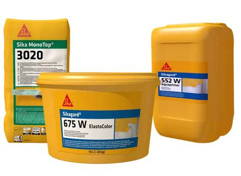 Sika A2 Reaction To Fire Classification Anti Carbonation System Protective Coating System For