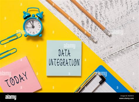 word writing text data integration business photo showcasing
