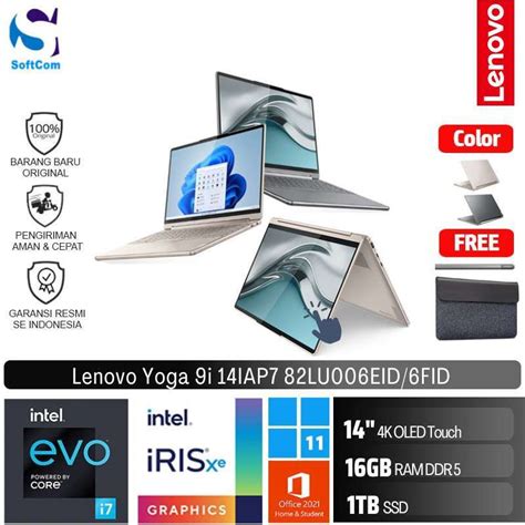 Jual Lenovo Yoga I Iap Eid Fid Laptop In Core I P Evo Gb Tb Ssd K Touch