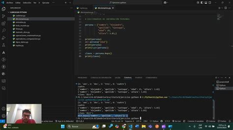 diccionarios en python youtube
