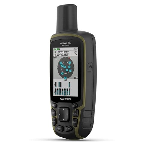 Garmin Gpsmap 65s Rugged Button Operated Handheld With Expanded Satellite Support And
