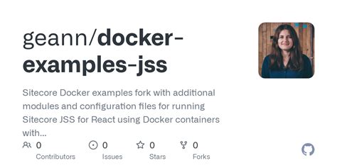Github Geann Docker Examples Jss Sitecore Docker Examples Fork With Additional Modules And