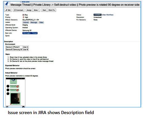 better issue reporting with jira formatting features