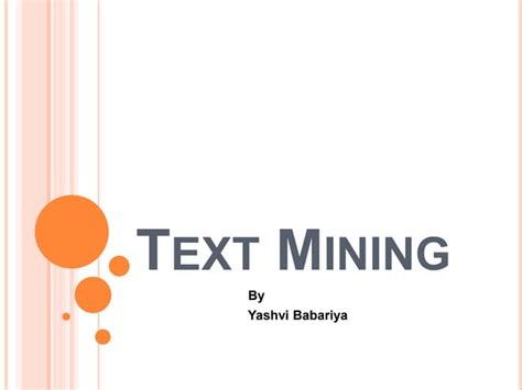 text mining pptx
