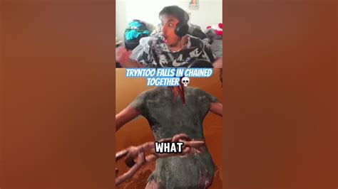 Tryntoo Falls In Chained Together 💀 Twitch Tryntoo Youtube