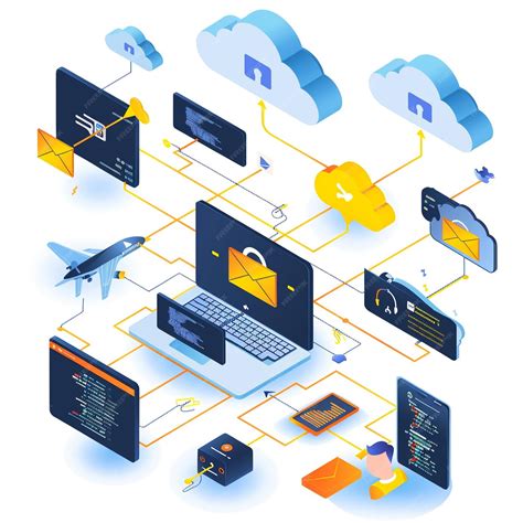 Premium Photo Diagram Of A Phishing Attack Being Blocked By Cloud