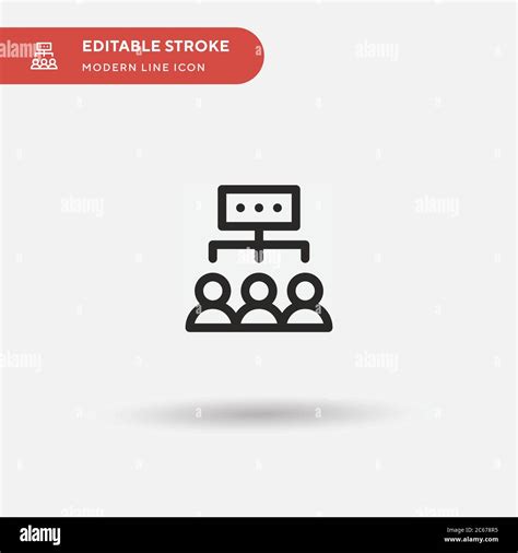 Classification Simple Vector Icon Illustration Symbol Design Template