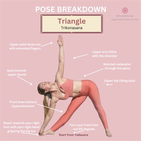 Yoga Triangle Pose Variations