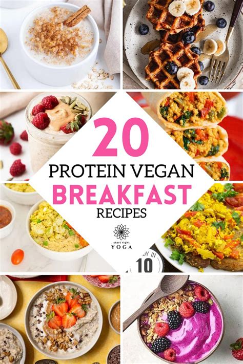 20 High Protein Vegan Breakfast Recipes To Energize