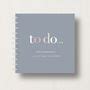 Personalised To Do Lists Small Notebook By Designed