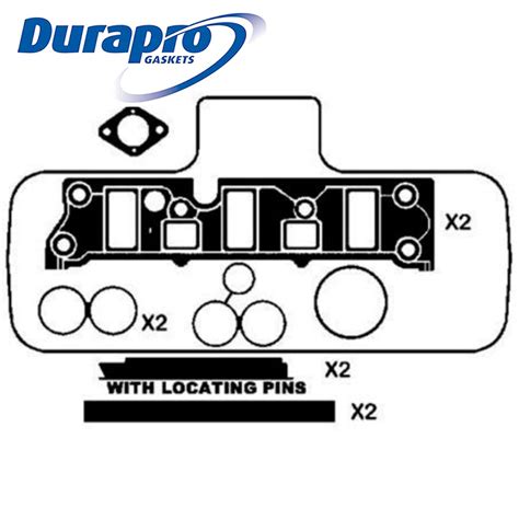 Inlet Manifold Gasket Set For Holden Commodore Vs Vt 38 V6 Ecotec 1995