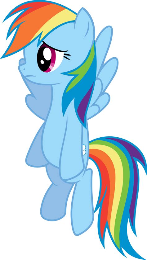 Rainbow Dash Vector Clipart Full Size Clipart 2712296 Pinclipart