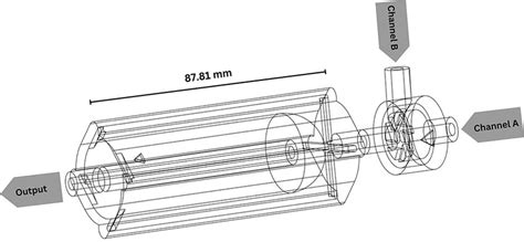 Schematic Of Reactant Flow Through The Flow Chemistry Reactor
