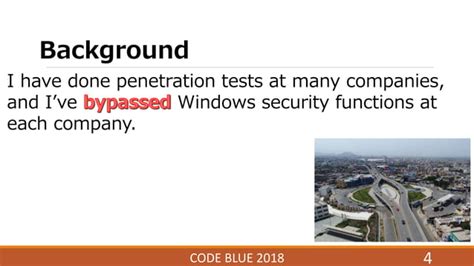 Bypassing Windows Security Functionsen Ppt