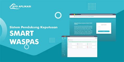 Source Code Aplikasi Sistem Pendukung Keputusan SPK Perbandingan Metode SMART Dan WASPAS AYO