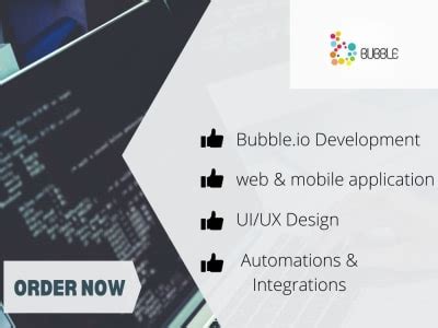 A Responsive Bubble Io Mvp Web App Bubble Website Design Upwork