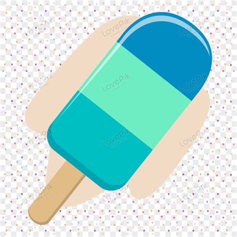 귀여운 무지개 아이스크림 그림 Png 일러스트 무료 다운로드 Lovepik