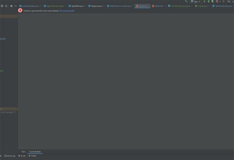 Scene Builder In Intellij Idea Sometimes Works Sometimes Doesn T Issue Gluonhq