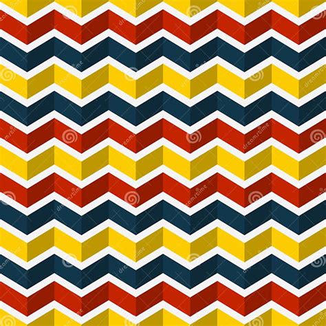 Seamless Chevron Pattern Vector Background Stock Vector