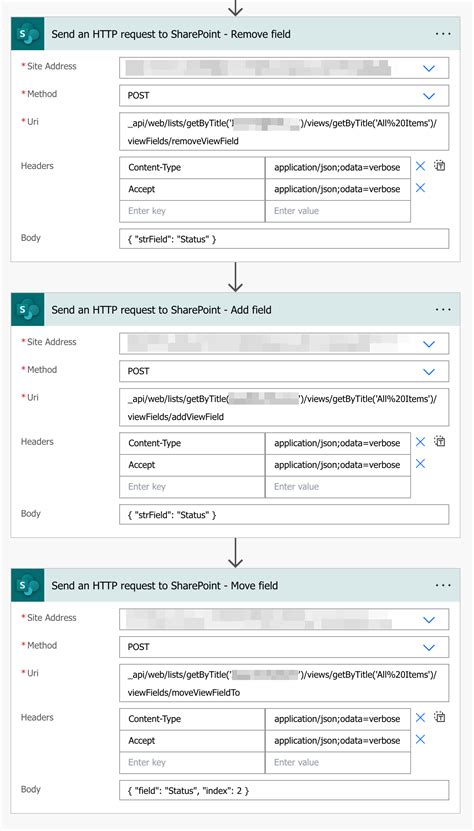 SP REST API Set List View Column Order SharePoint Stack Exchange