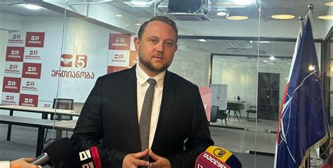 ვასო ურუშაძე 26 ოქტომბრის არჩევნები ეხება მუნიციპალურ სერვისებსაც წყალმომარაგების სისტემებსაც