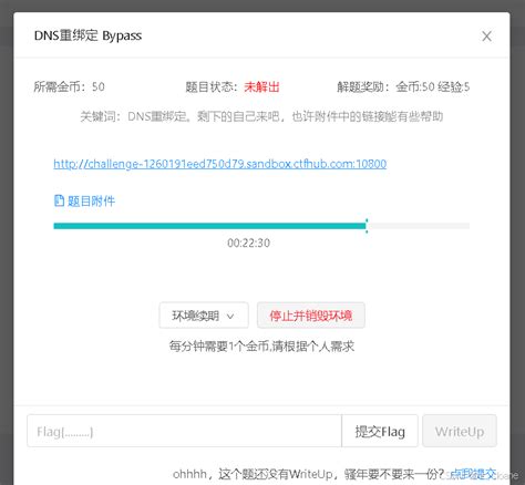 【ctfhub】ssrf Dns重绑定 Bypassctfhub Dns重绑定 Bypass Csdn博客