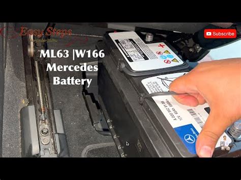 Where Is The Battery Located In The Mercedes M Class With Video