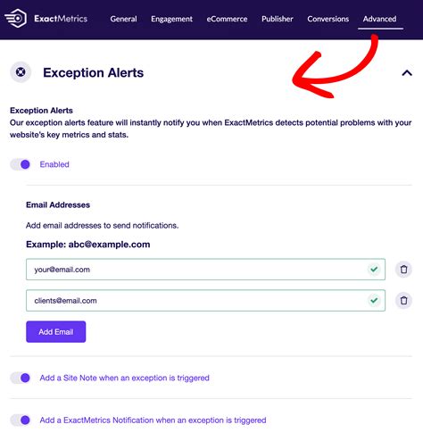 Getting Started With The Exceptions Addon Exactmetrics