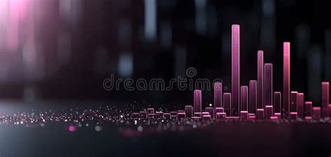 Vibrant Analysis Dynamic Graphs Showcasing Financial Trends In A Sleek Digital Format Stock