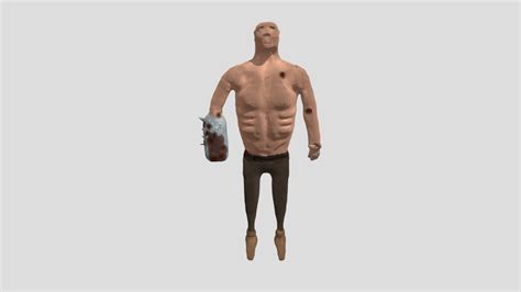 Humanoid D Model By Tomazkiller C F Sketchfab