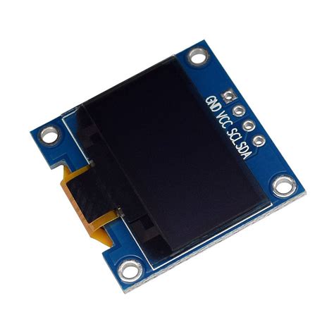 Inch I C Iic Pin Oled Display Module Yellow Blue Without Soldered Pin