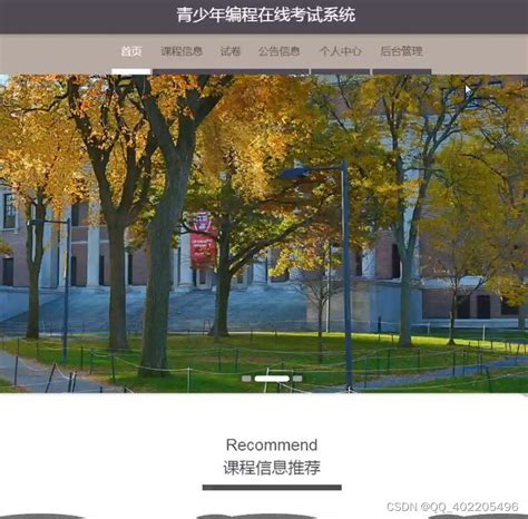 nodejs vue elementui express青少年编程课程在线考试系统 vue3 element plus做在线考试做题页面js