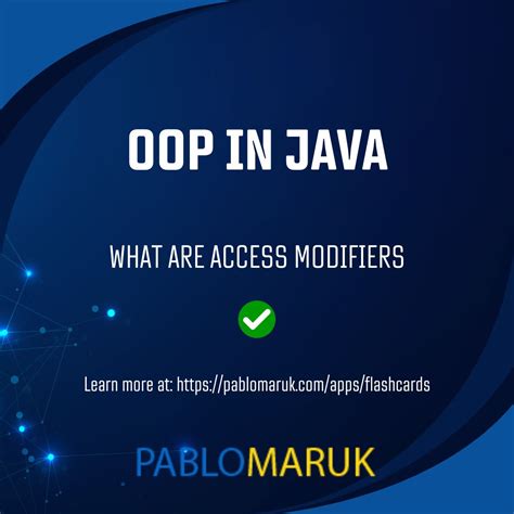 Pablo Maruk On Linkedin Oop Accessmodifiers Accessmodifiers