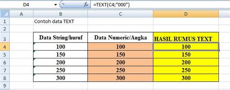 Microsoft Excel 10 Rumus Excel Untuk Mengatur Teks Pada Tabel Excel