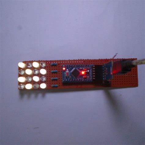Completely Diy 4x4 Led Matrix