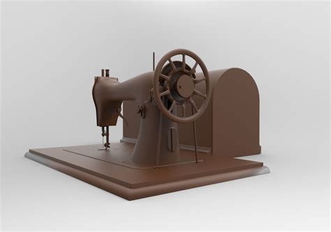 Sewing Machine 3d Model 3d Printable Cgtrader