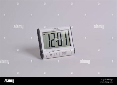 Digital Kitchen Timer On White Background Mini Digital Counter Timer