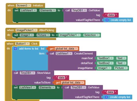 listview filling with image mit app inventor help mit app inventor