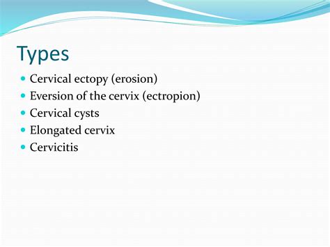 Solution Benign Diseases Of The Cervix Studypool