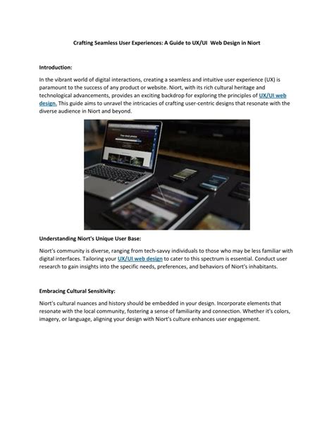 Ppt Crafting Seamless User Experiences A Guide To Uxui Web Design In