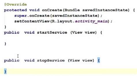 Android Service Introduction And Creating Started Service