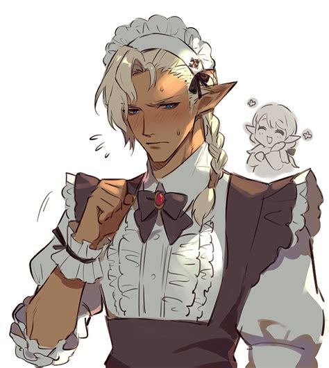 Ameliance Leveilleur And Fourchenault Leveilleur Final Fantasy And More Drawn By Melonlove