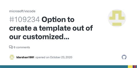 Option To Create A Template Out Of Our Customized Launch Json In Vscode Issue
