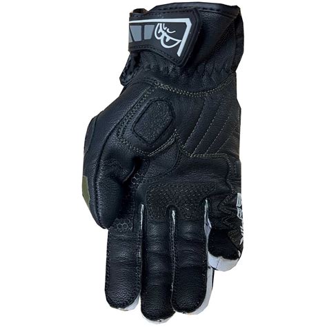 Berik 20 10509 Sprint Leather Motorcycle Gloves Black Green Red For
